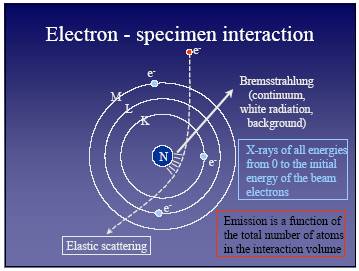 Electron Material (Specimen) Interaction in Microanalysis